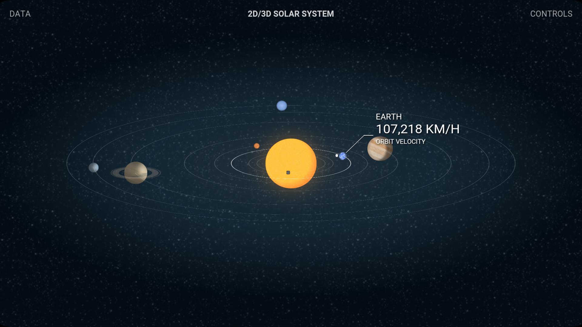 Download 2D / 3D Solar System android on PC