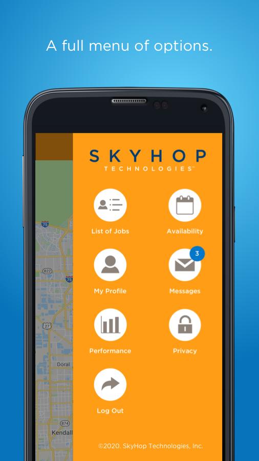 Download SkyHop Driver android on PC