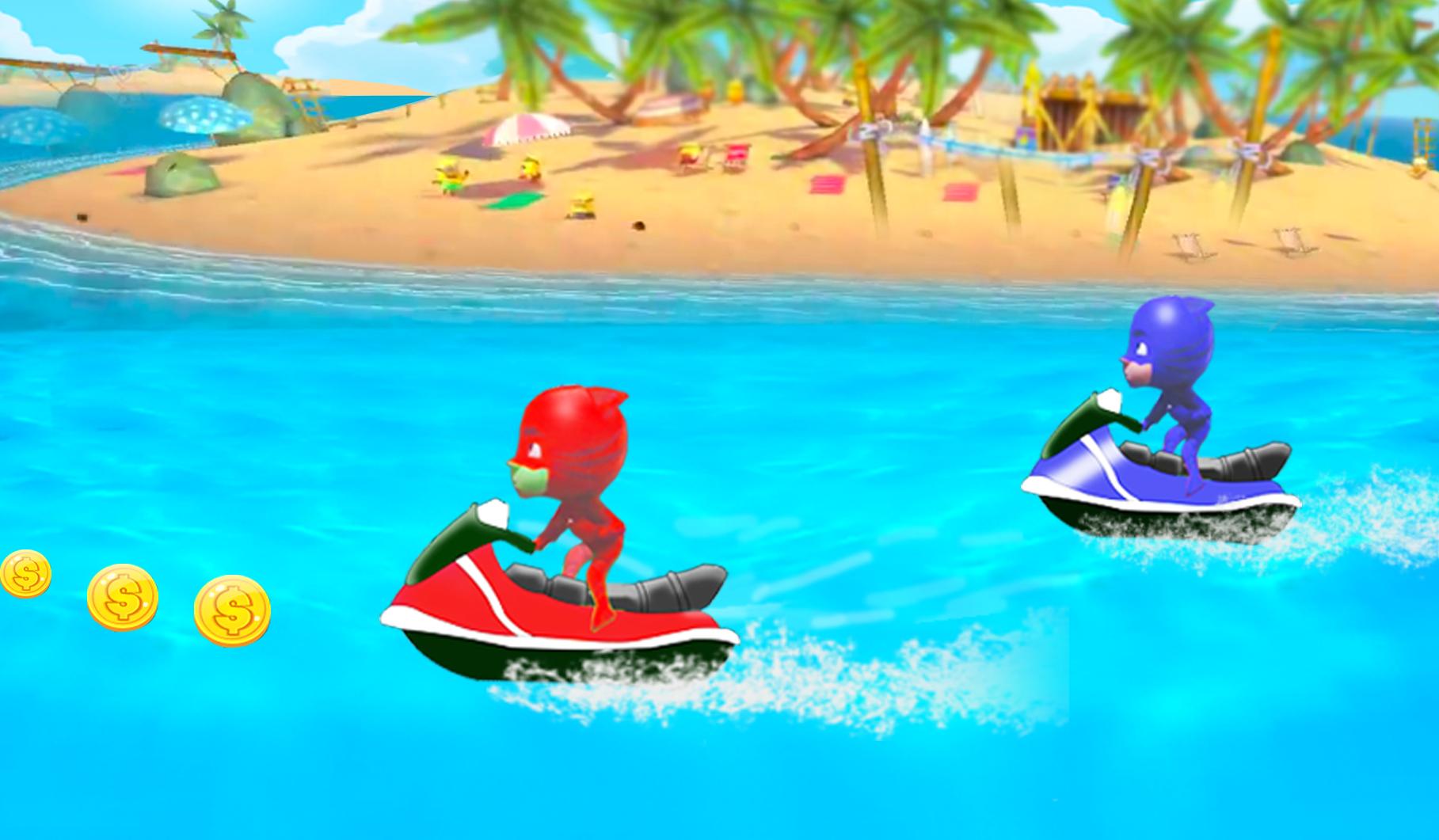 Download Jetski Pj Racing Masks android on PC