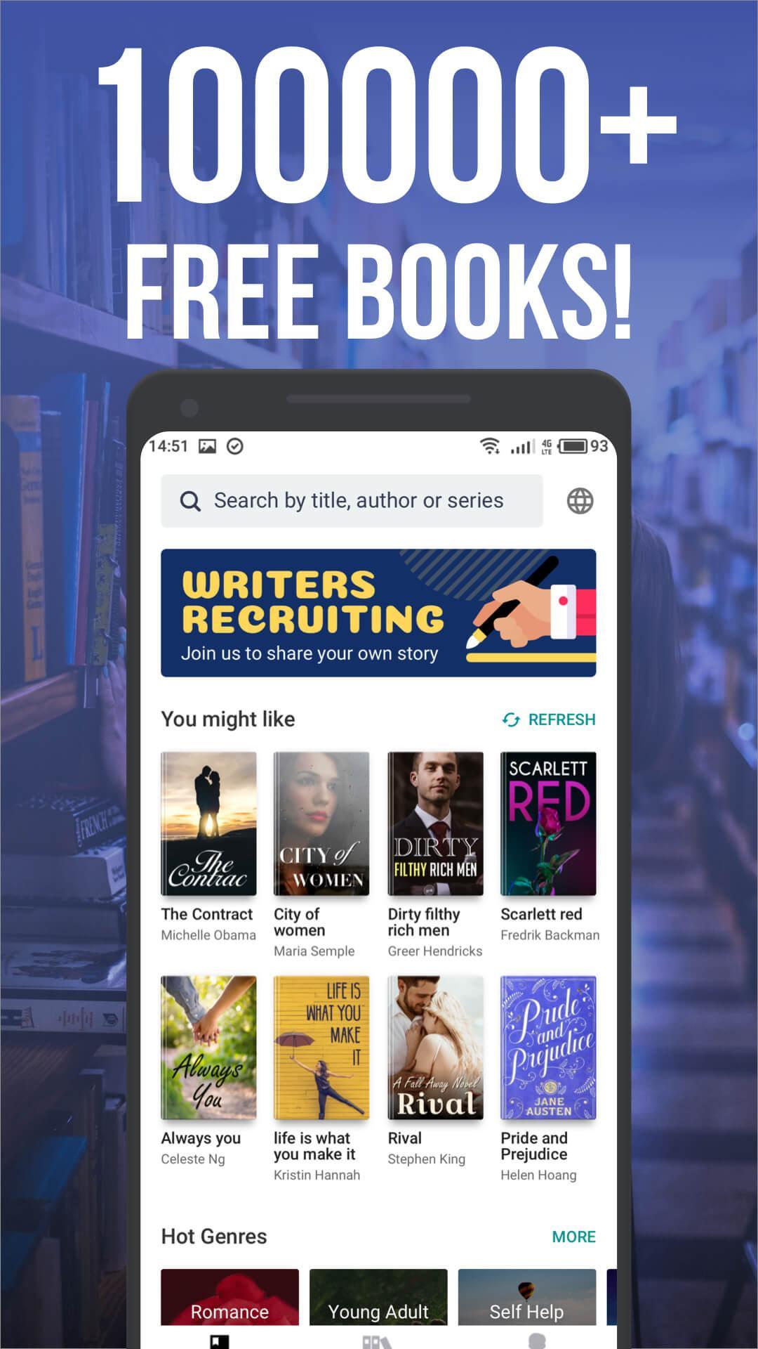 PCにFree offline library, novels &stories-AnyBooksをダウンロードする| GameLoopオフィシャル