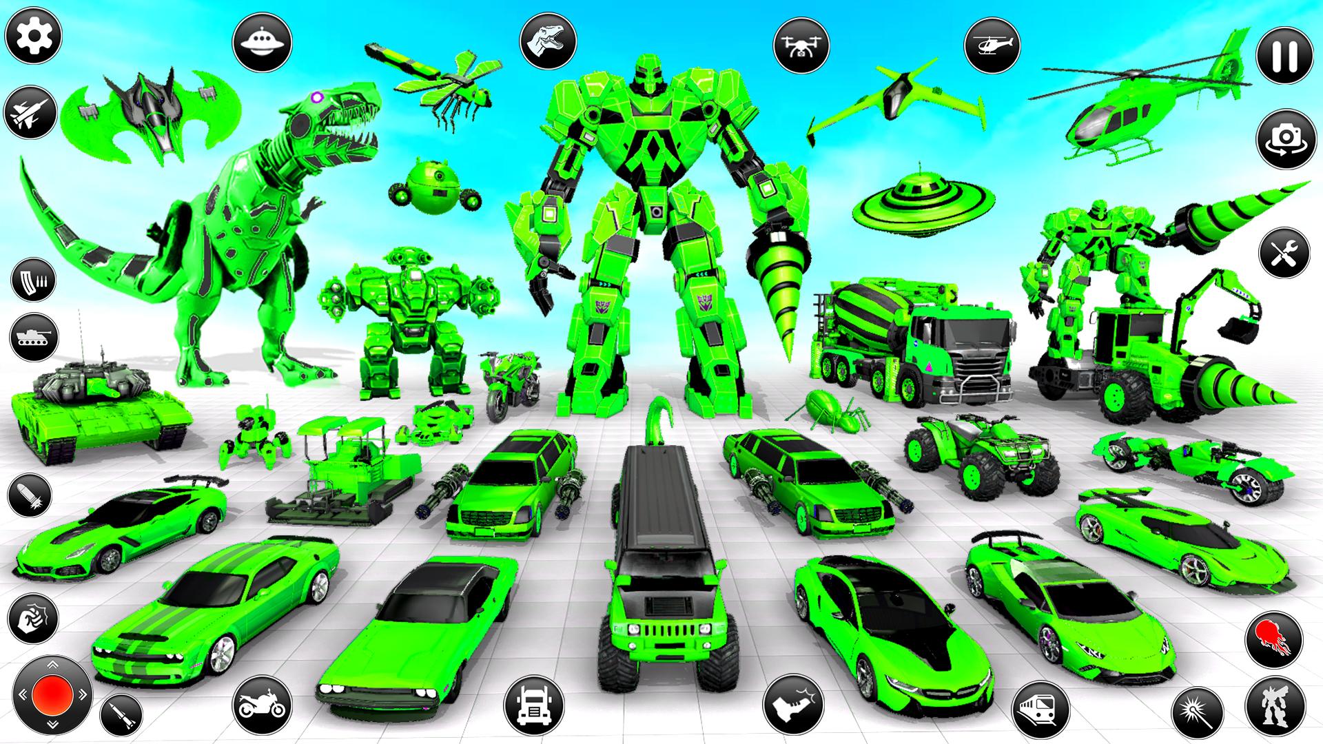 تنزيل Dino Car Robot Transform Games على جهاز الكمبيوتر | مسؤول GameLoop