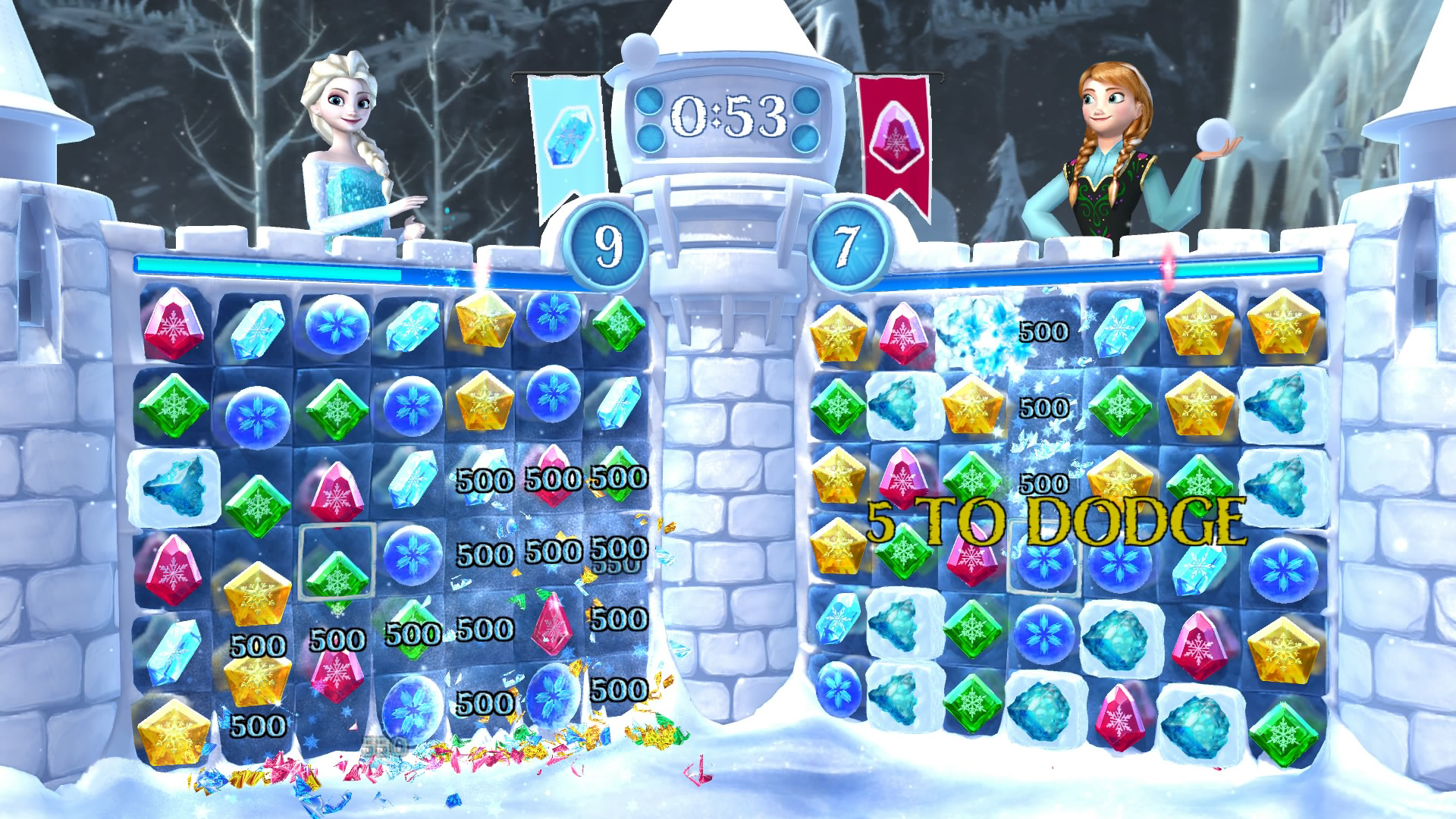 Download Frozen Free Fall: Snowball Fight Free and Play on PC