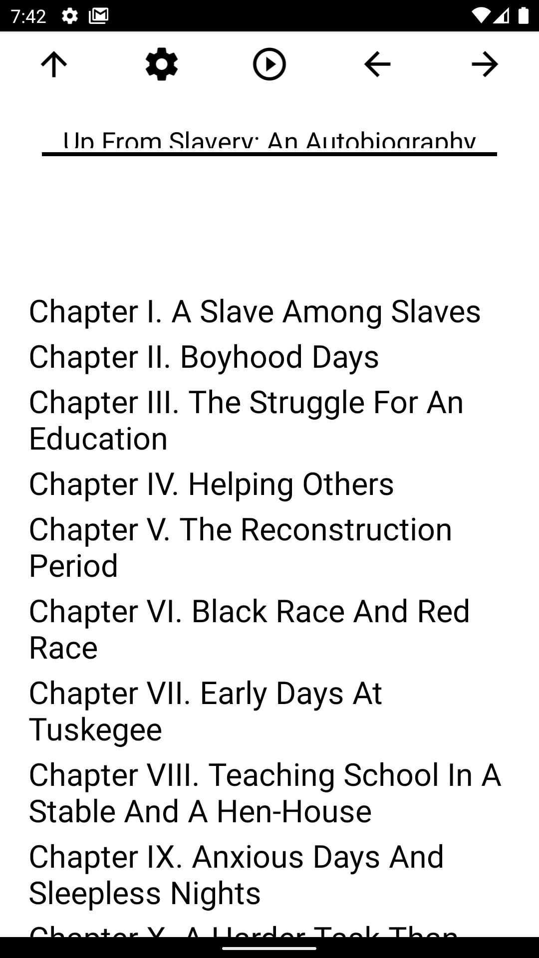 Download Book, Up From Slavery android on PC