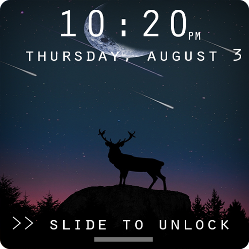 Download Deer Pattern Lock Screen android on PC