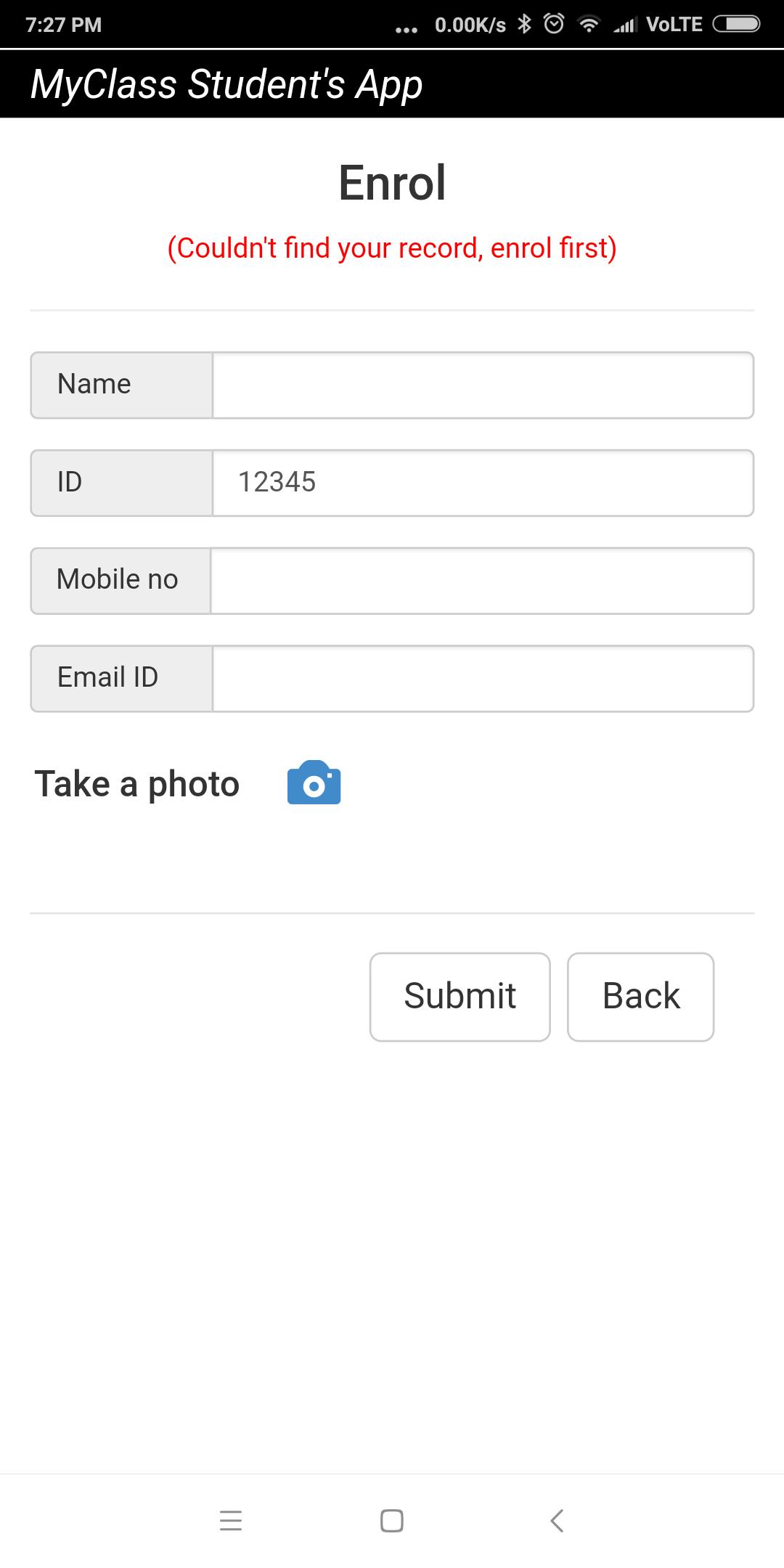 Download MyClass Student's App android on PC