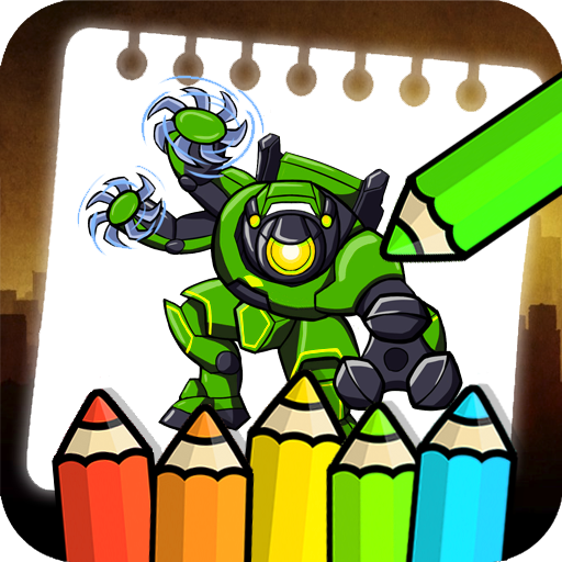 Download Painting : Robots Jaegers Pacific Rim Coloring android on PC