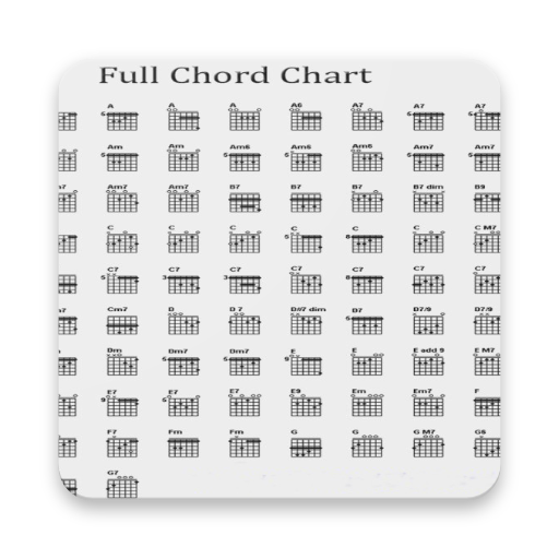 Download Complete Guitar Chord Chart android on PC