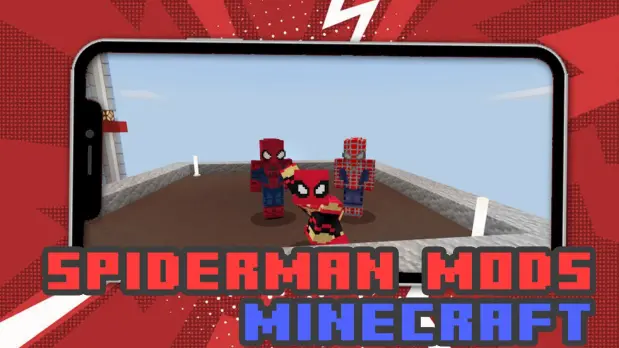 تنزيل Spiderman Mod Skin Minecraft على جهاز الكمبيوتر مسؤول Gameloop