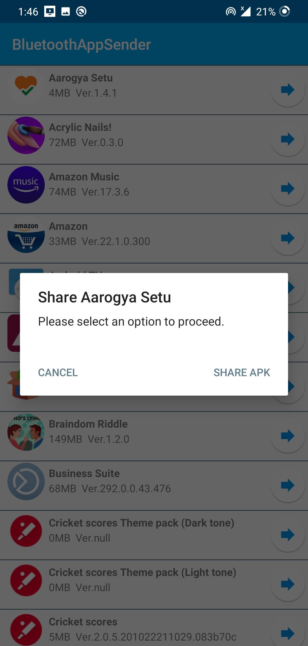 Download Bluetooth App Share - APK Shar android on PC