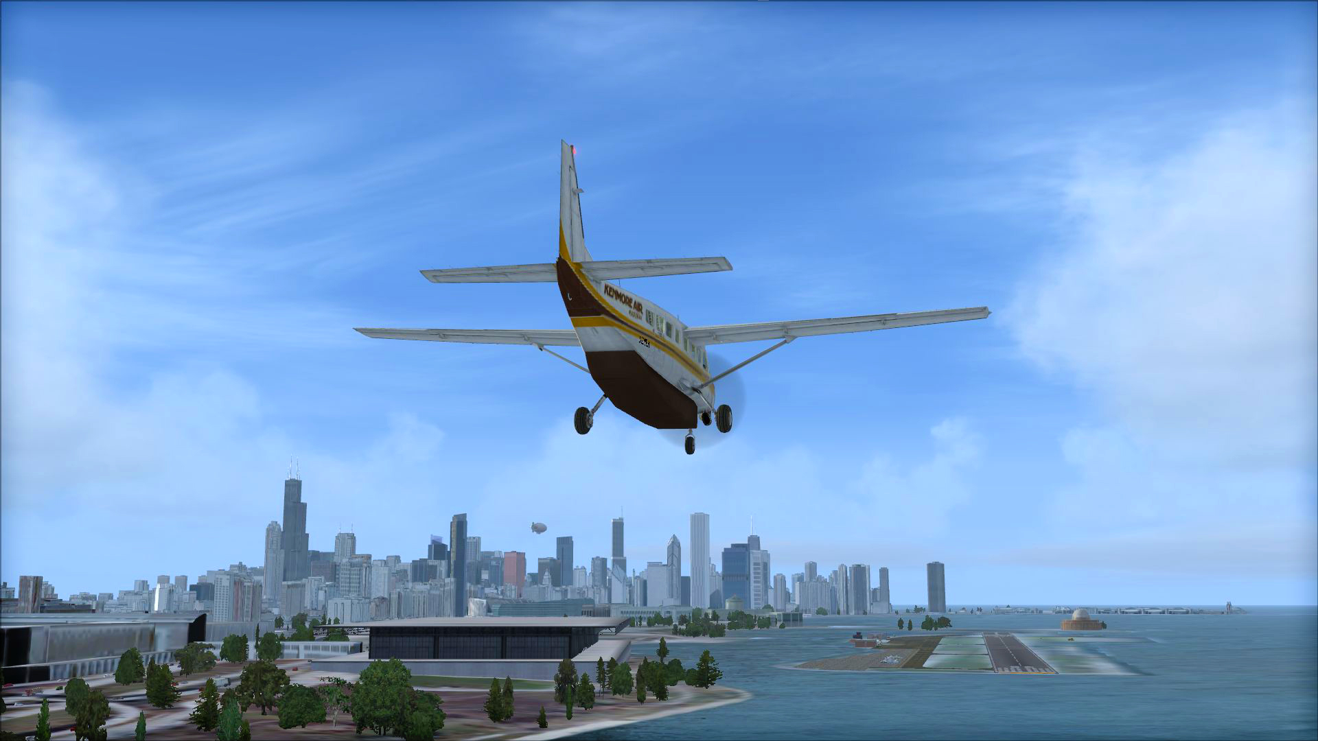 Download FSX Steam Edition: US Cities X: Chicago Add-On Free and Play on PC
