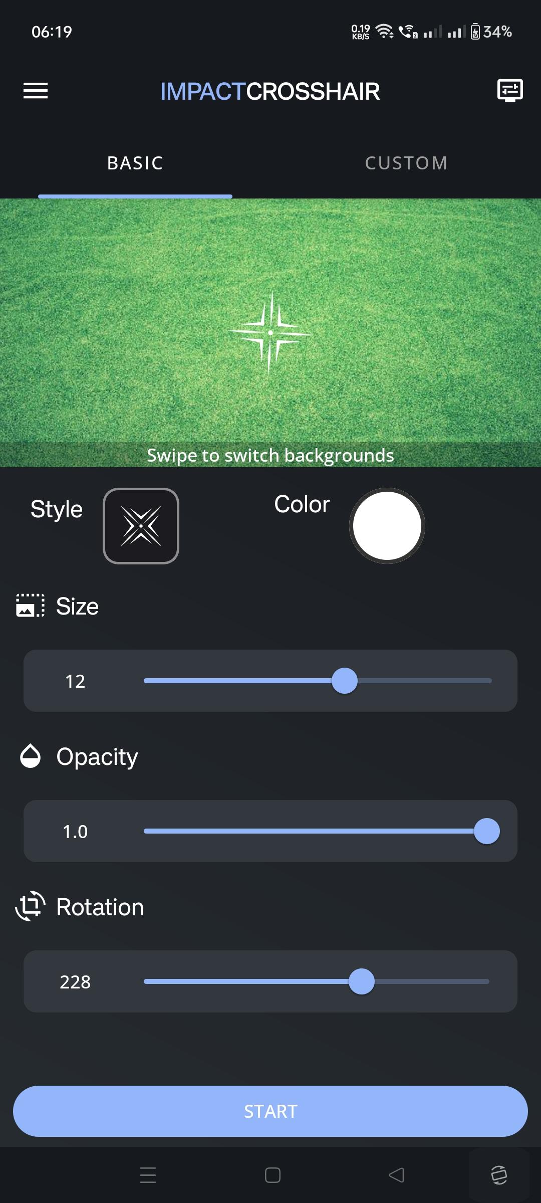Download Custom Crosshair Aim android on PC