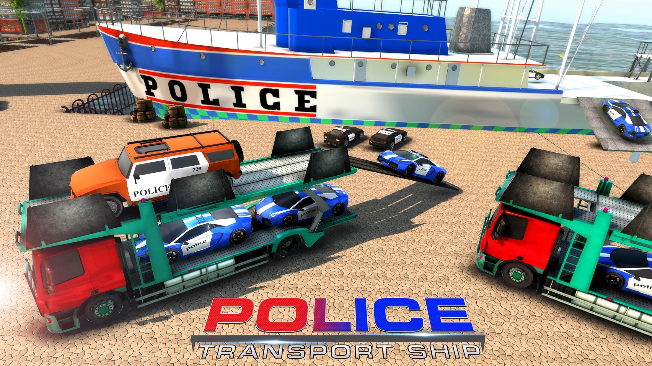 تنزيل US Police Cruise Ship Car Truck Plane Transporter على جهاز ...