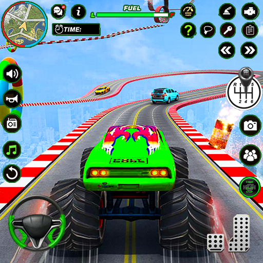 Download Monster Truck Crazy Stunt Race android on PC