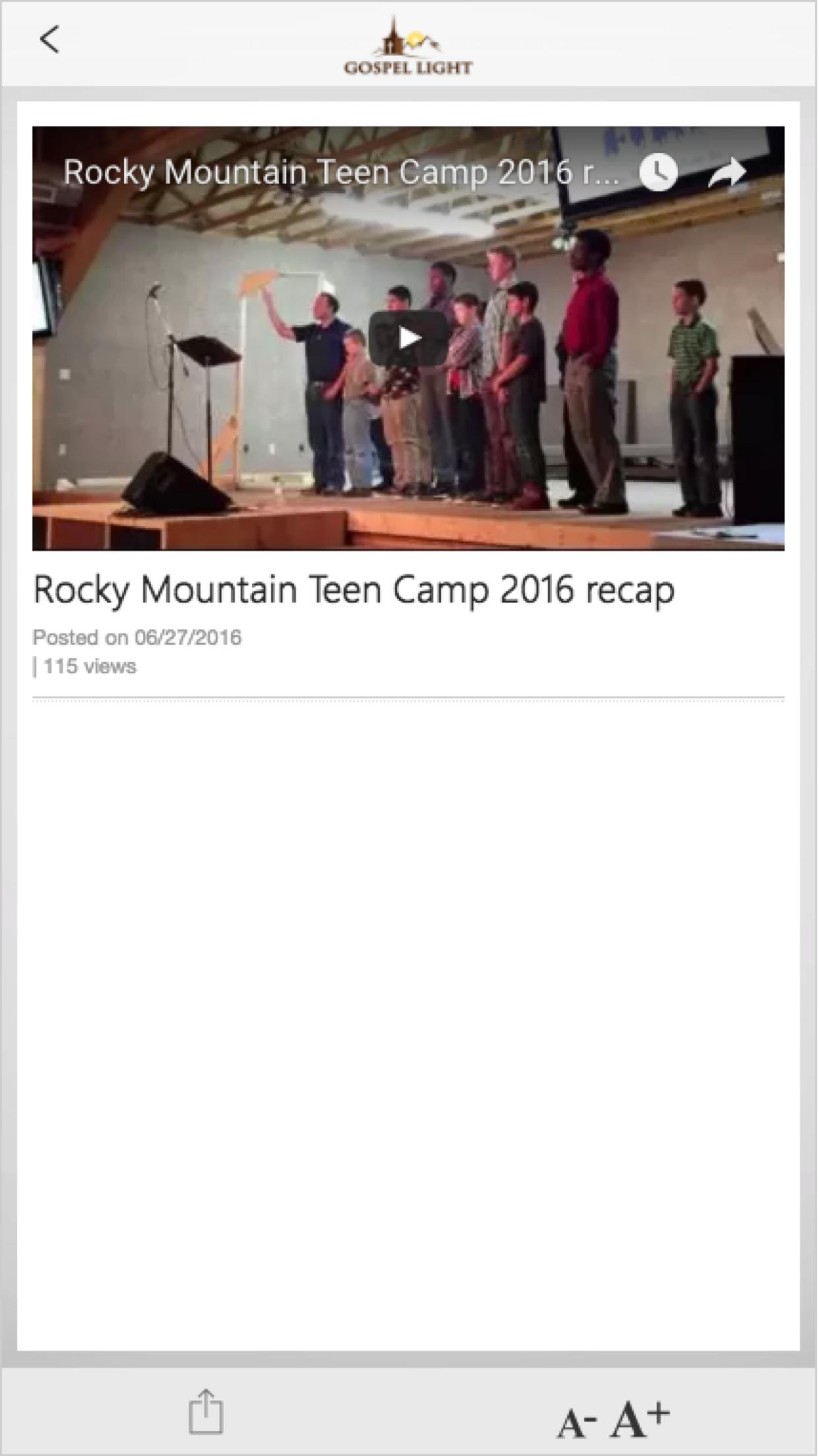 Download Gospel Light Baptist android on PC