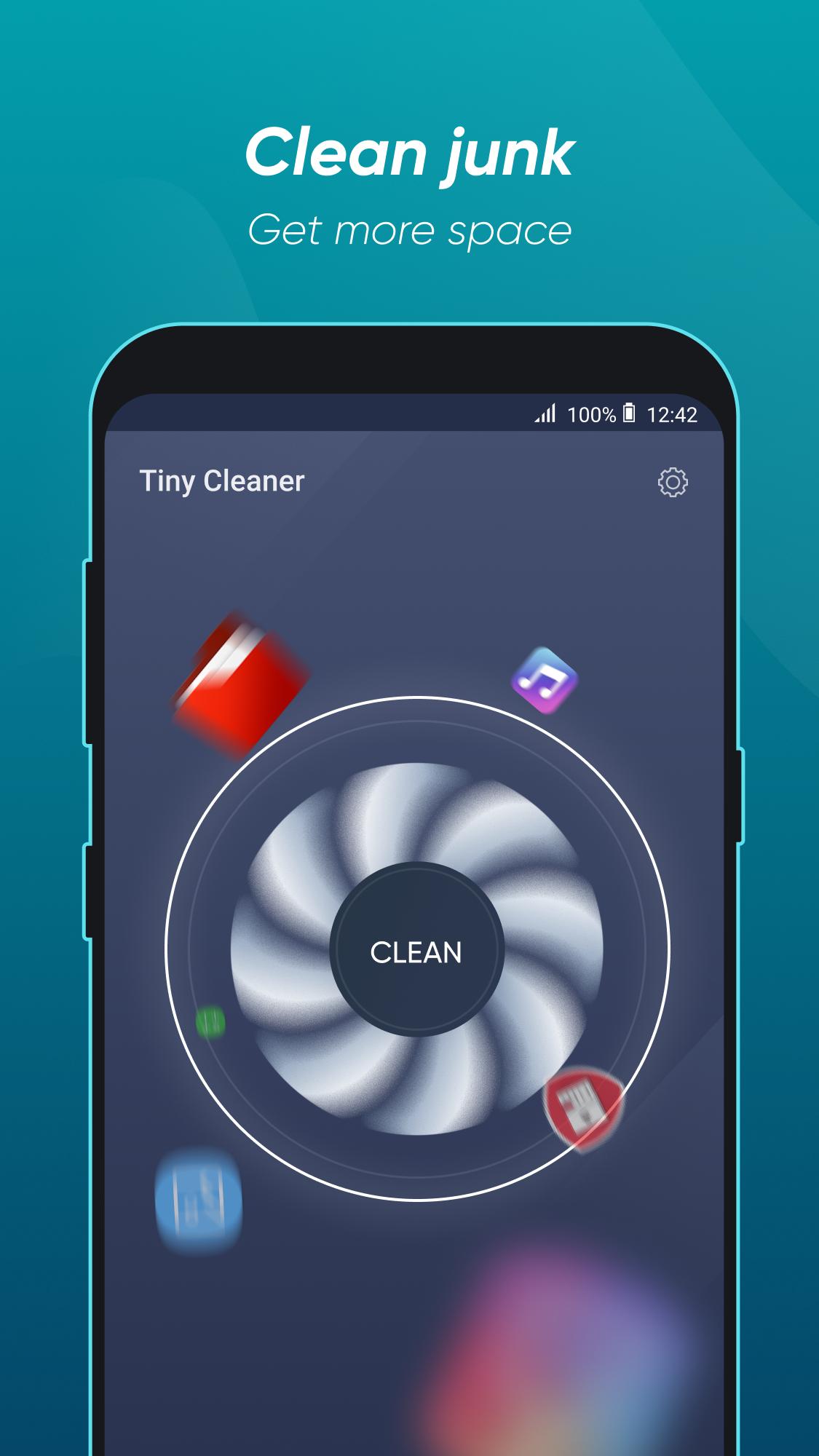 Download Tiny Cleaner – Junk Cleaner fo android on PC