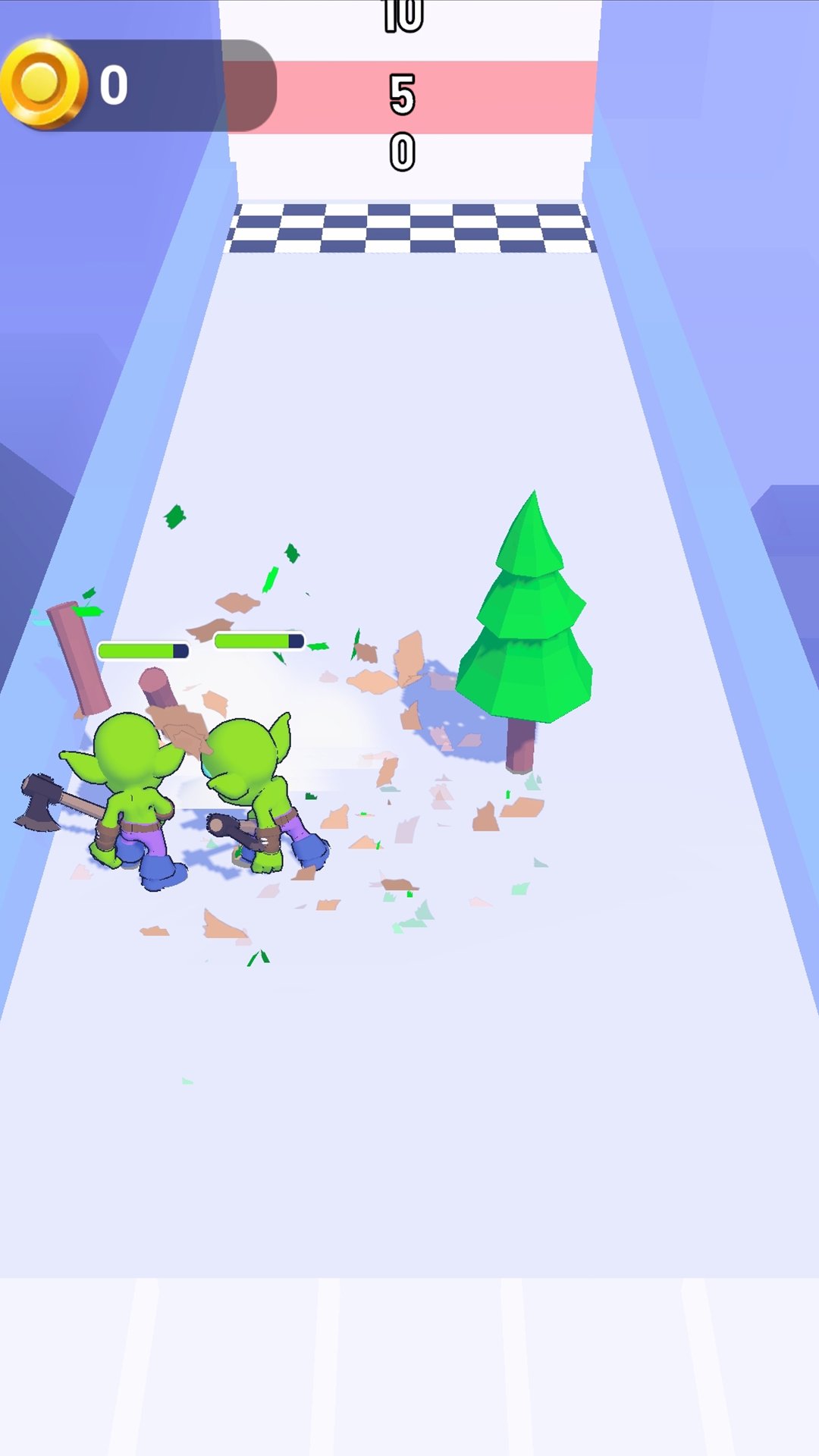 Download Merge Runner-Chop the Forest android on PC