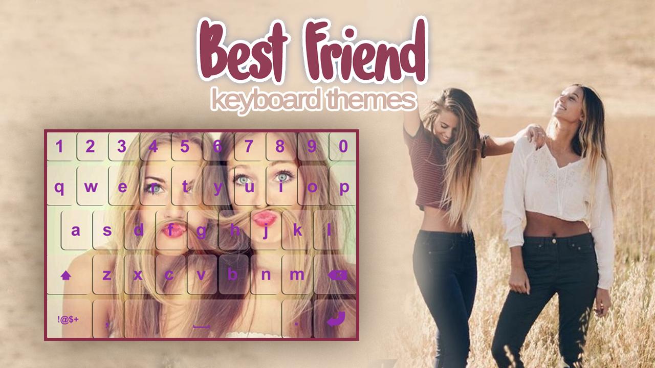 Download Best Friend Keyboard Themes with Emojis android on PC