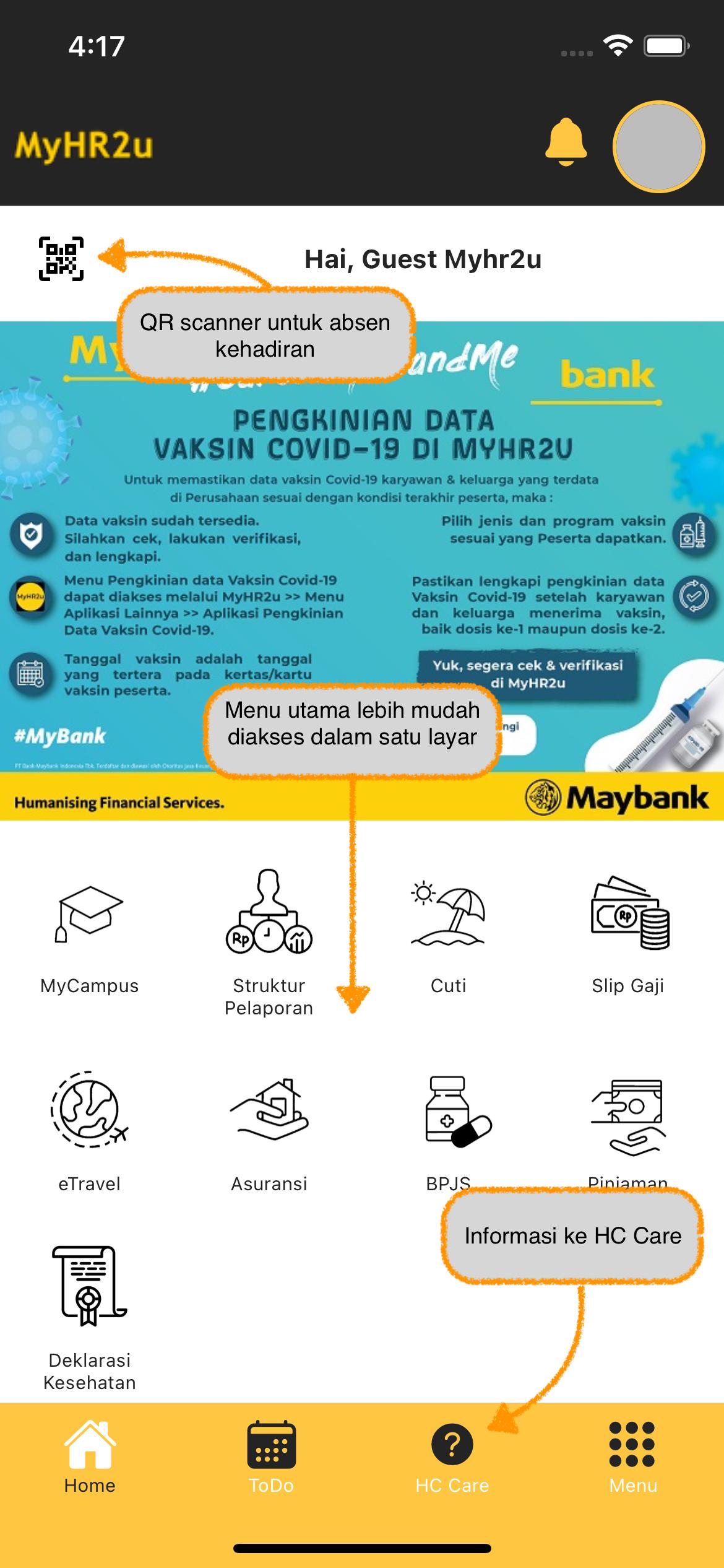 Download MyHR2u Indonesia android on PC
