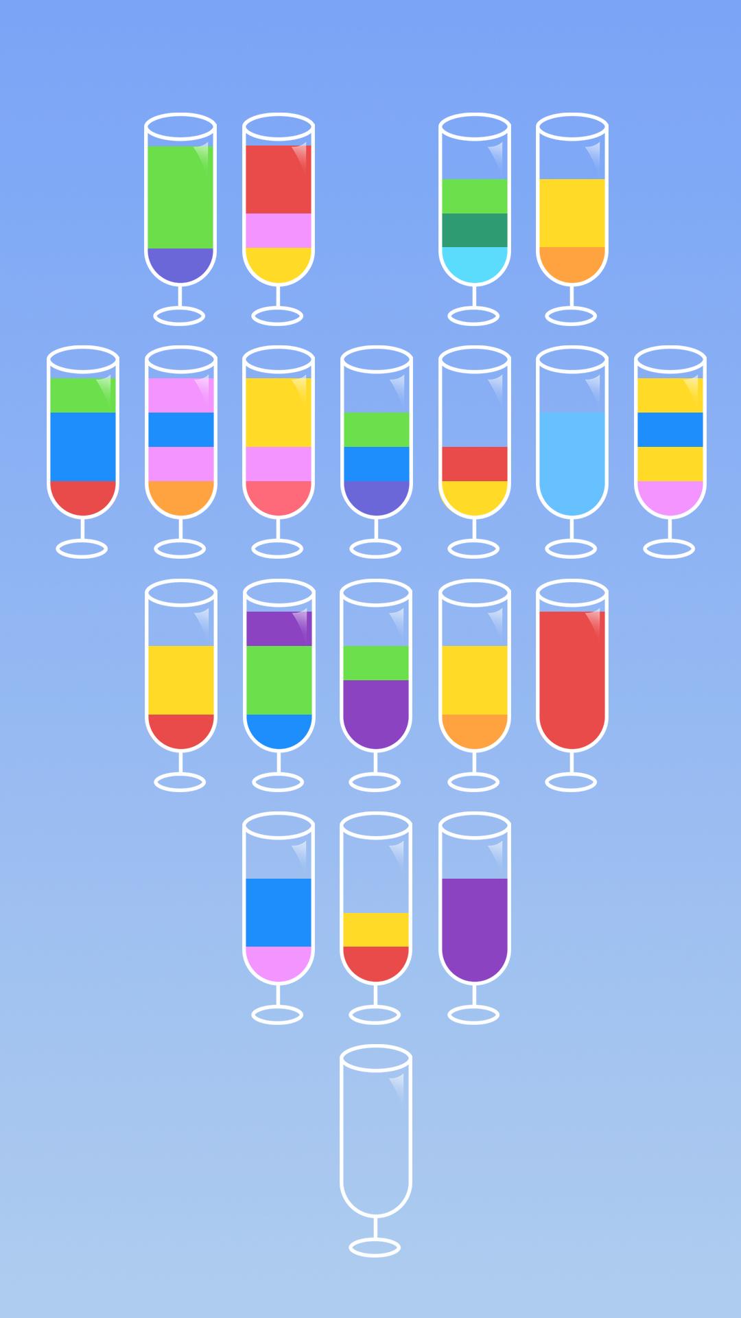 Baixe Color Water Sort Tricky Puzzle no PC | Oficial GameLoop