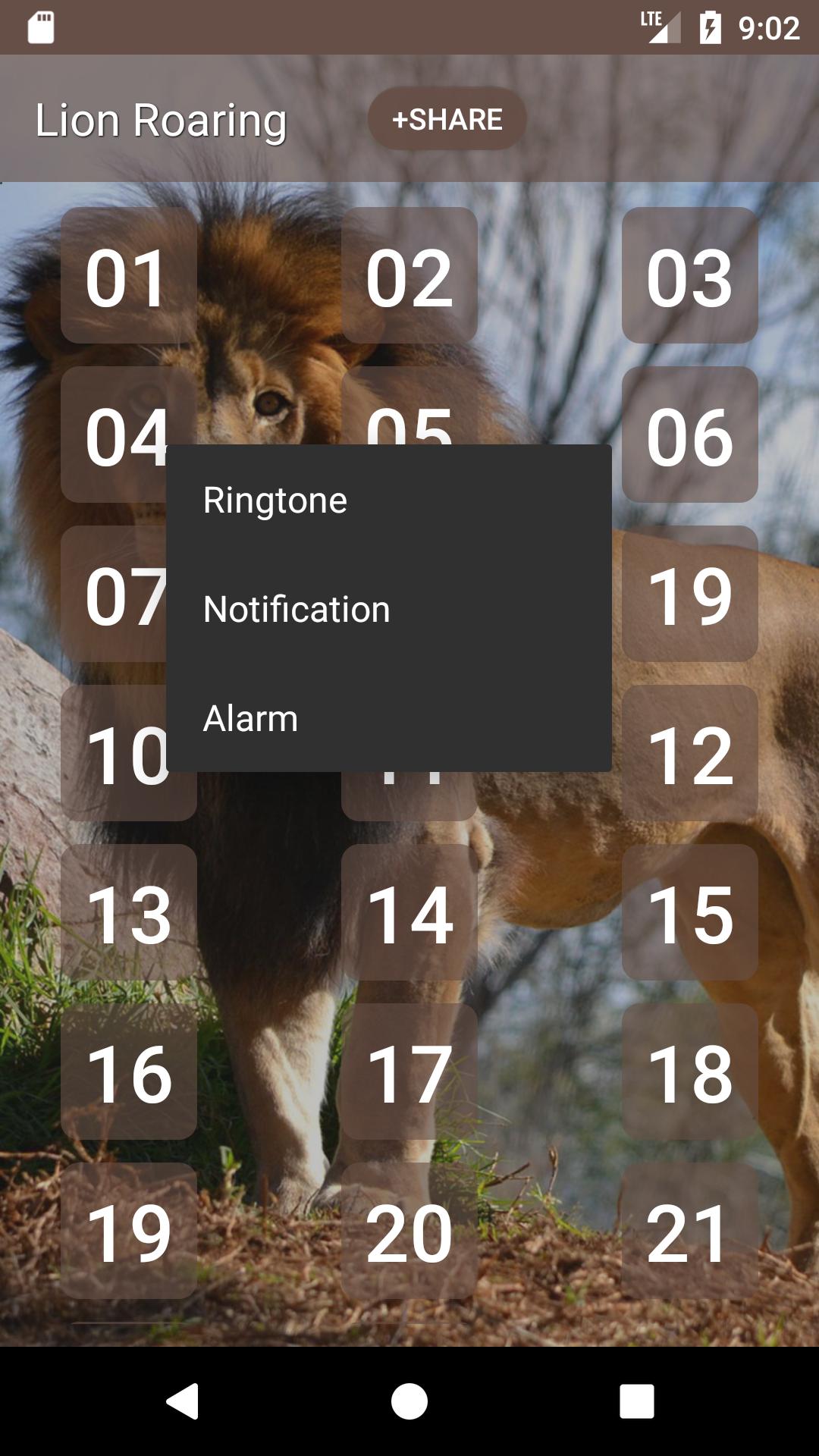 Download Lion Roaring Sounds android on PC
