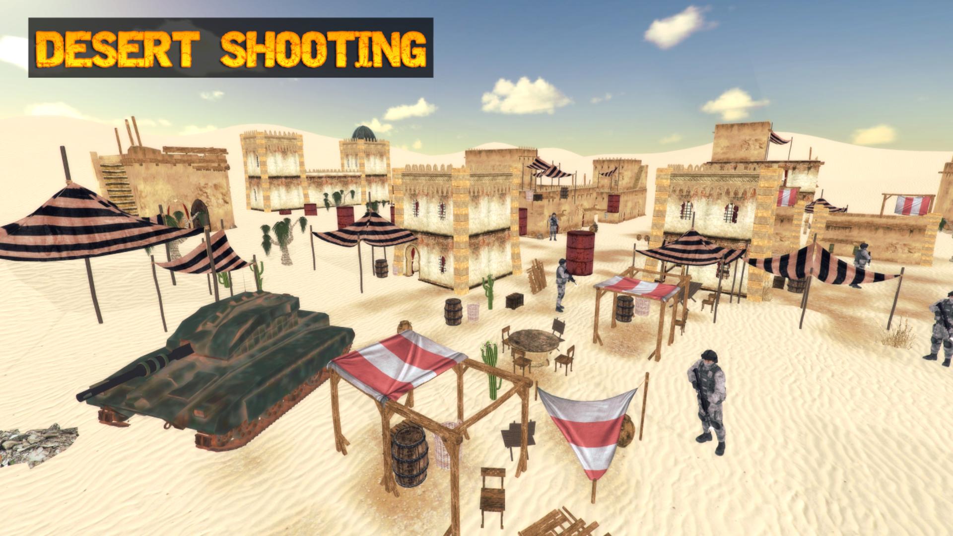 Download Commando Desert Shooting Free android on PC