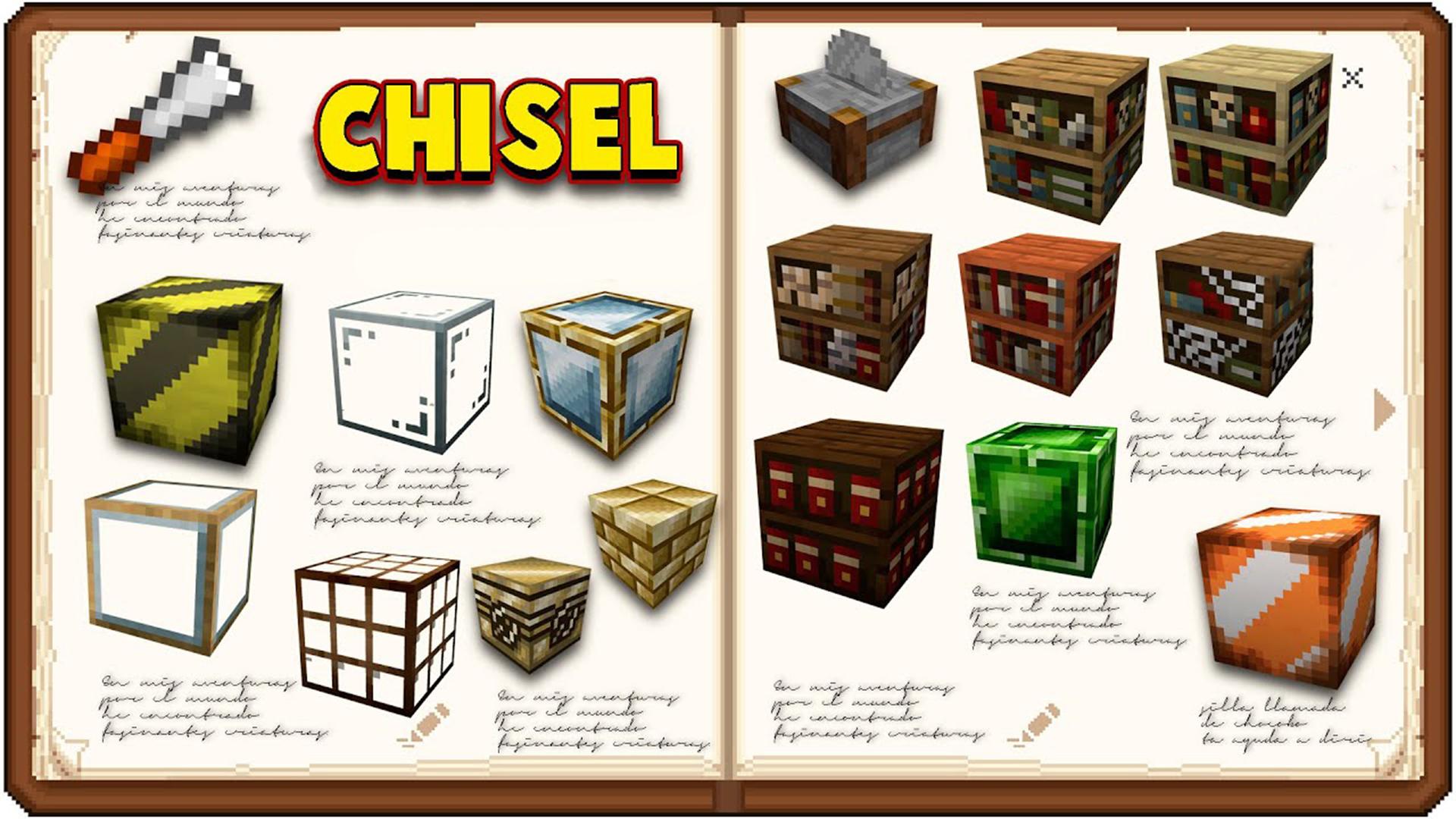 Download Chisel Minecraft Mod android on PC