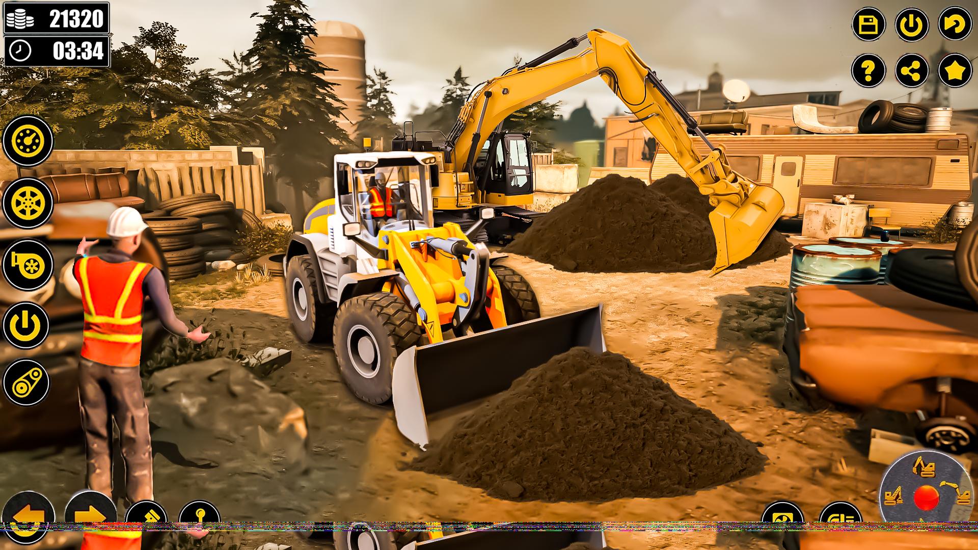 Download 3D City Road Construction Game android on PC