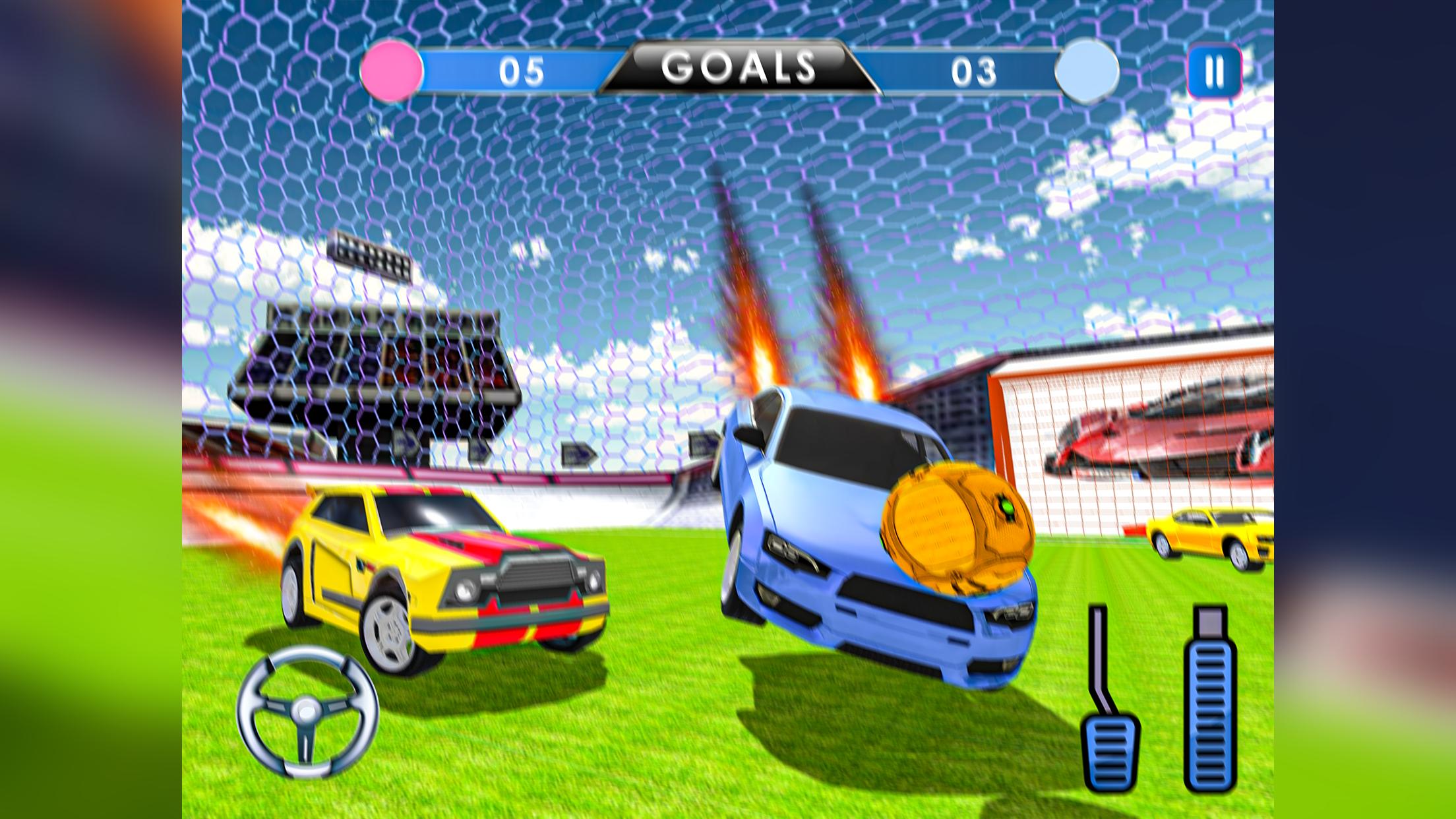 Download Rocket Car Soccer League Mania android on PC