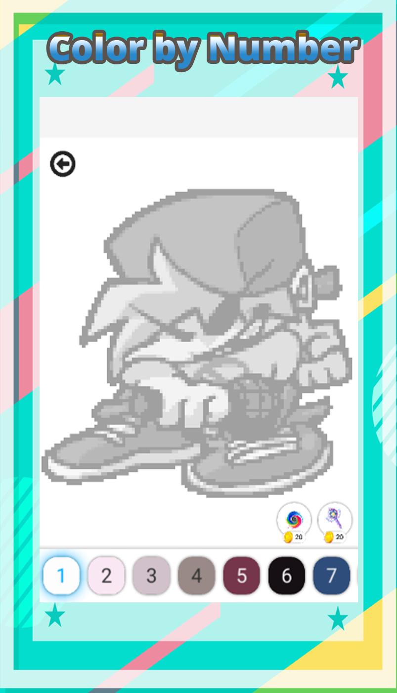 在電腦上下載FNF Pixel Art Color by Number | GameLoop官方網站