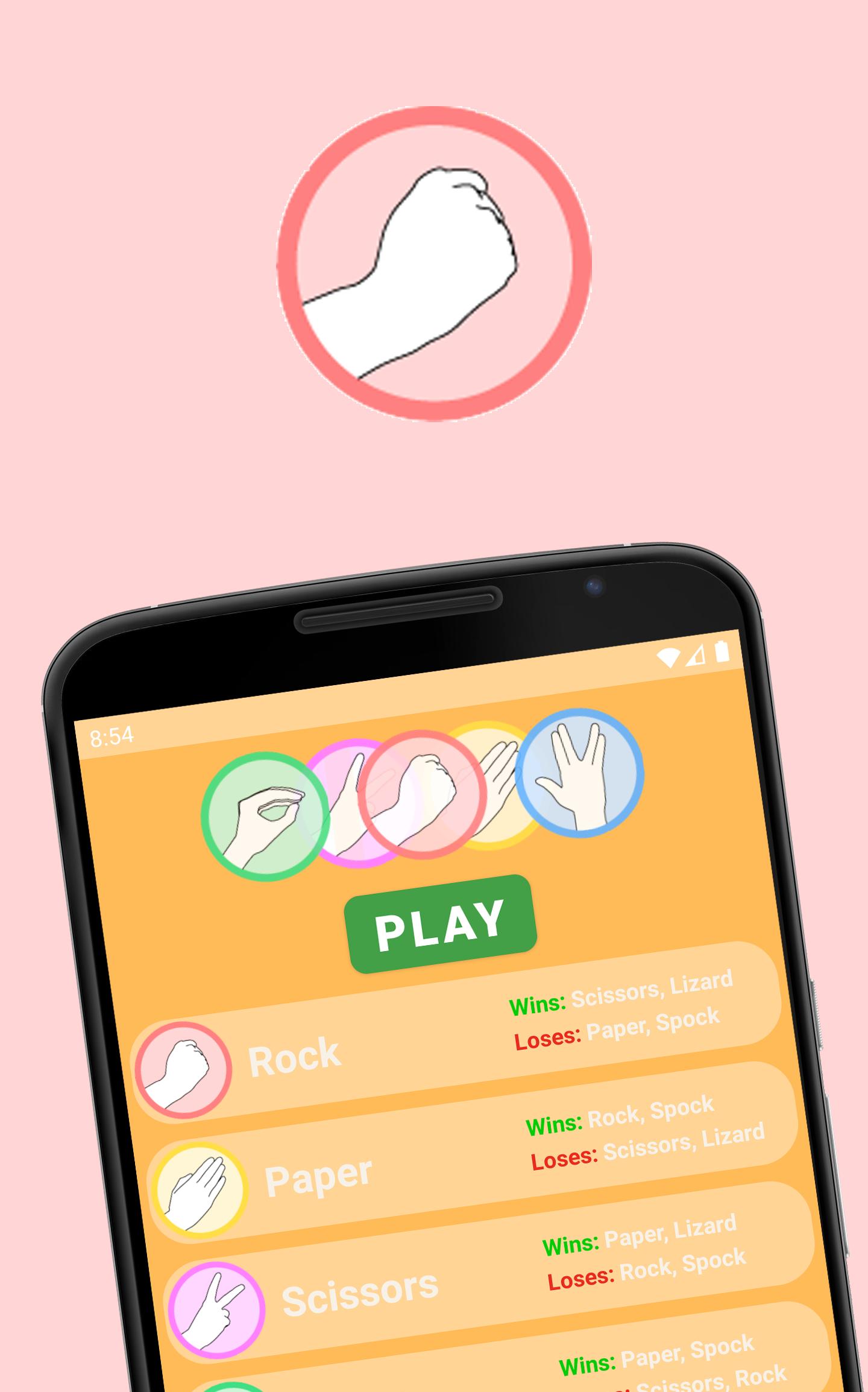 تنزيل Rock Paper Scissor Lizard Spok على جهاز الكمبيوتر | مسؤول GameLoop