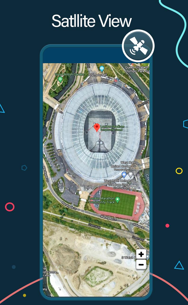 Download Live Satellite Location Maps android on PC
