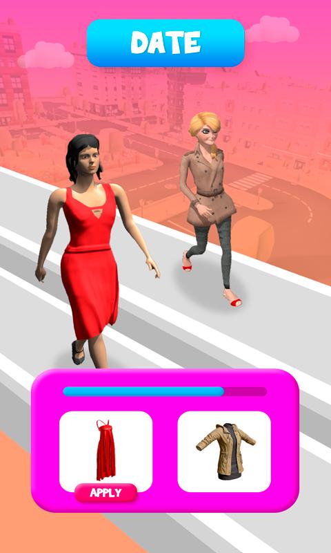تنزيل Fashion Battle, Dress Up Run على جهاز الكمبيوتر | مسؤول GameLoop