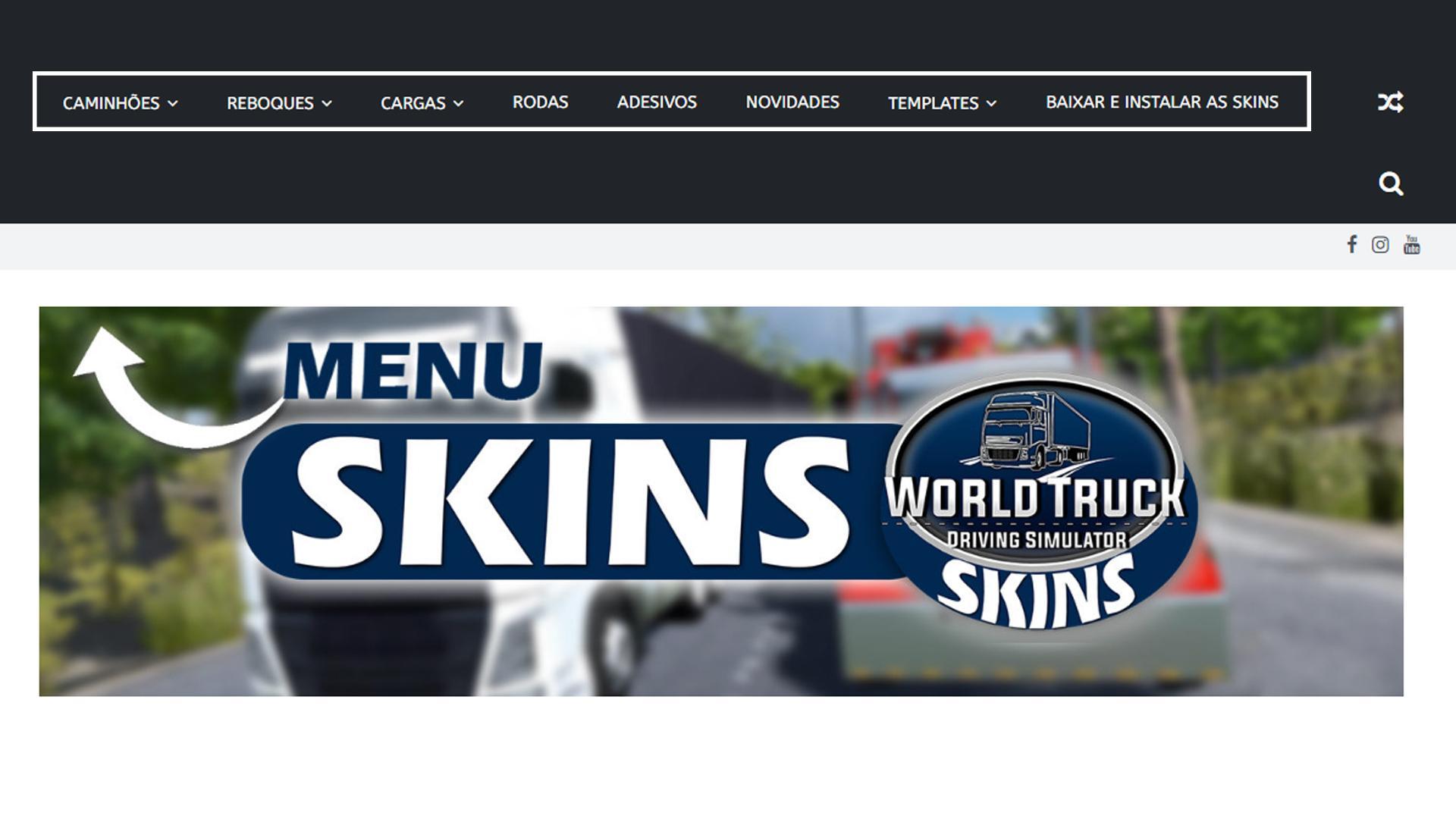 Download Skins World Truck Driving Simulator - WTDS android on PC