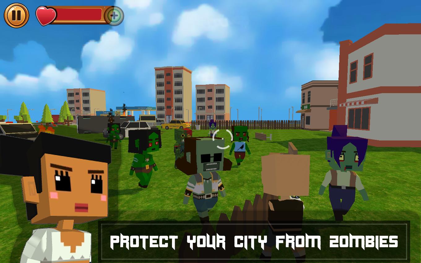 Descargar Zombie Blocky Hunter en PC | GameLoop Oficial
