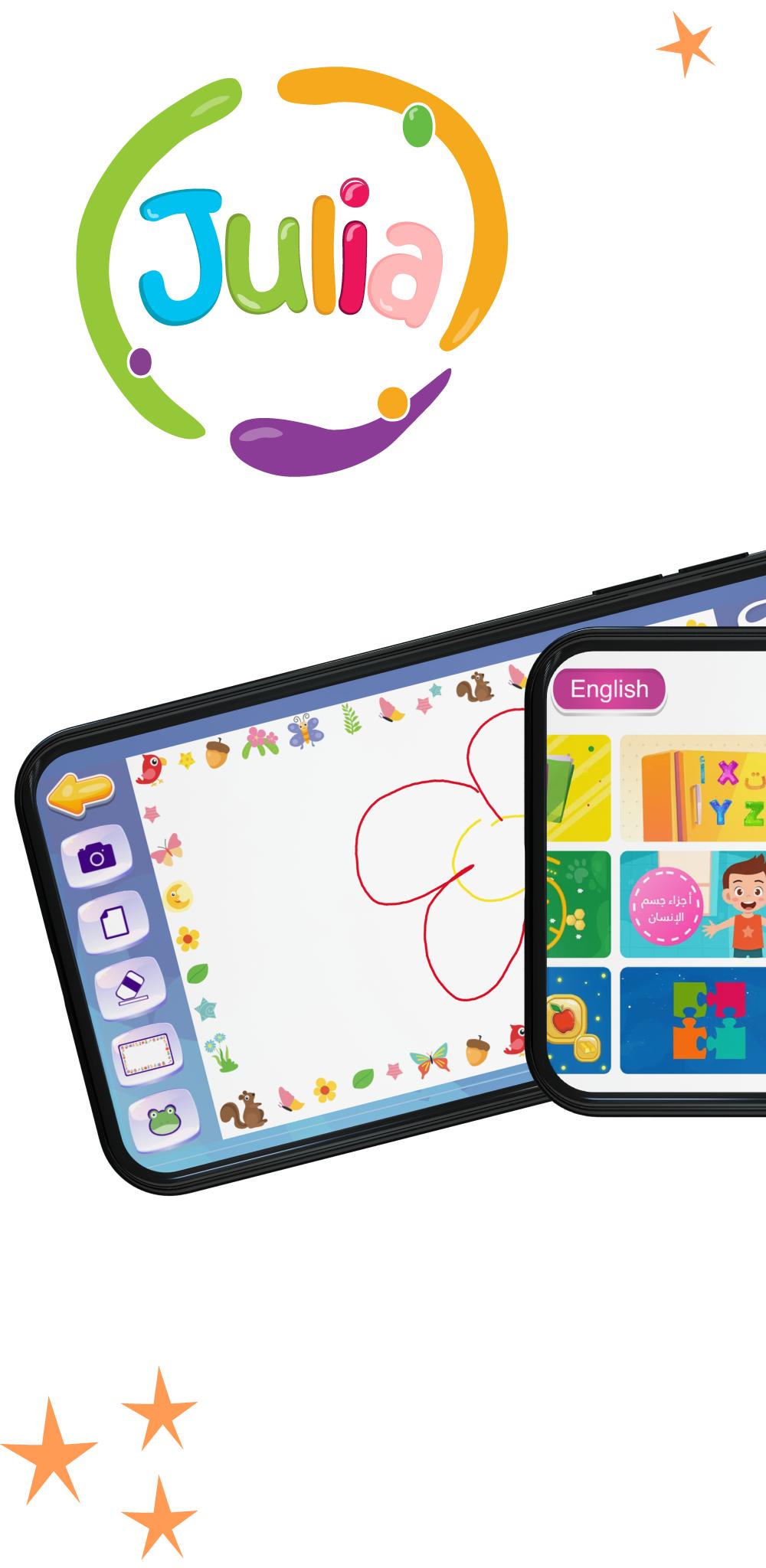 Download Julia - Kids Learning App 2-8 android on PC