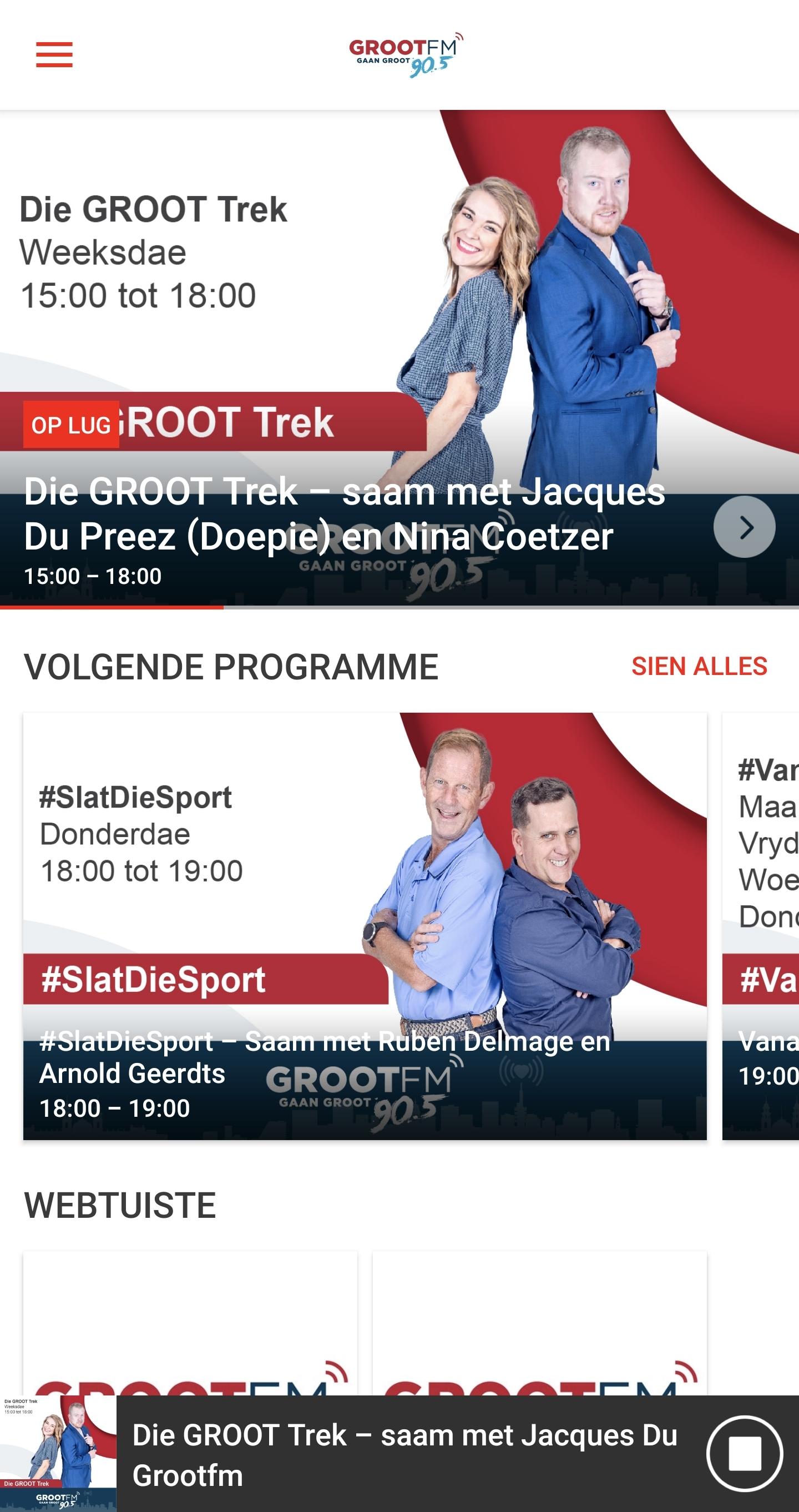 Download Groot FM android on PC