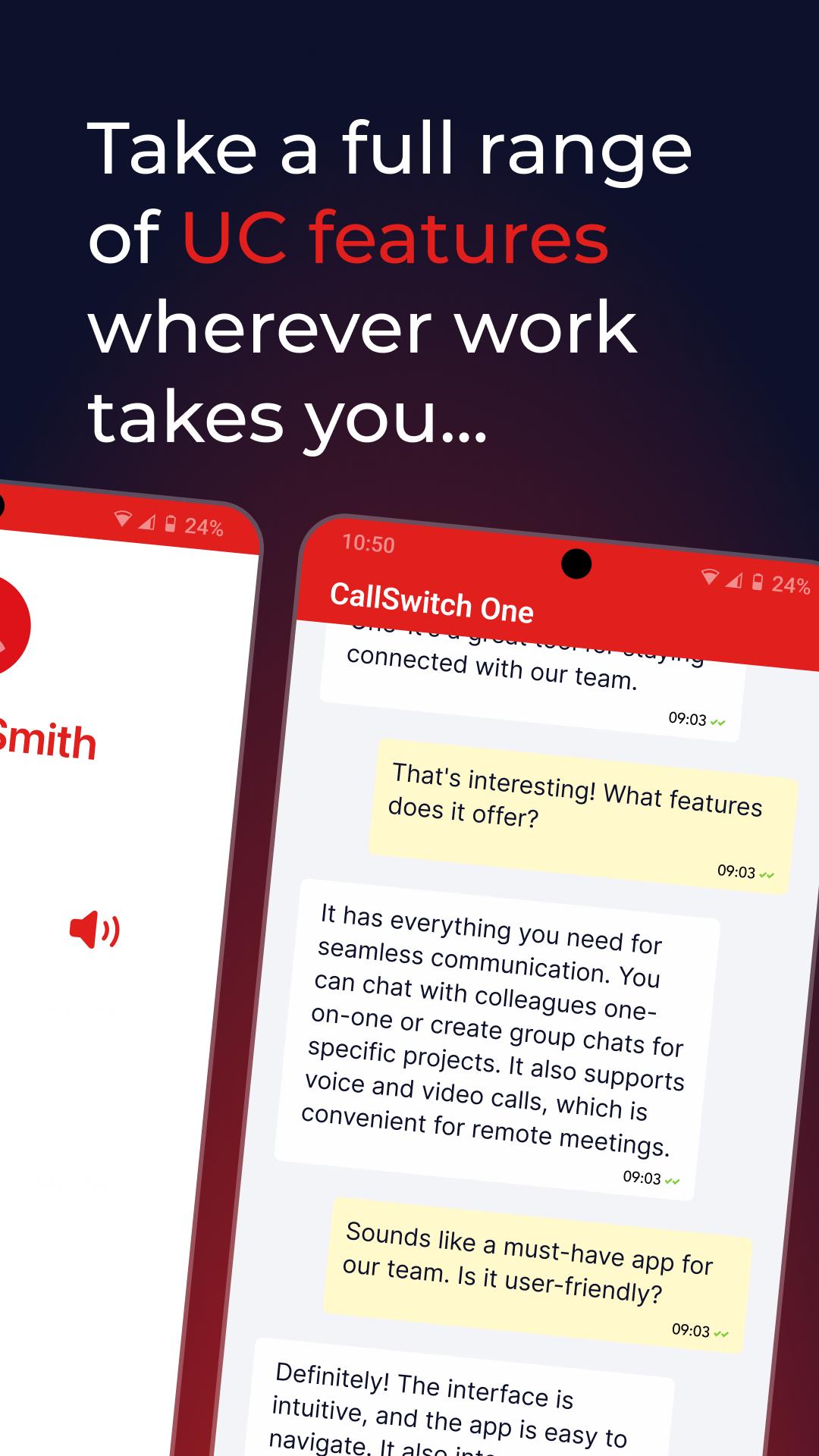 Download CallSwitch One android on PC