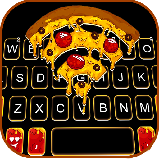 Download Yummy Signal Pizza Keyboard Ba android on PC