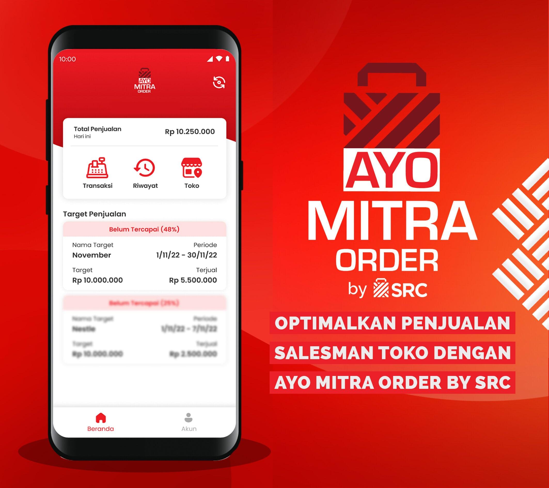 Unduh AYO Mitra Order by SRC di PC | Resmi GameLoop