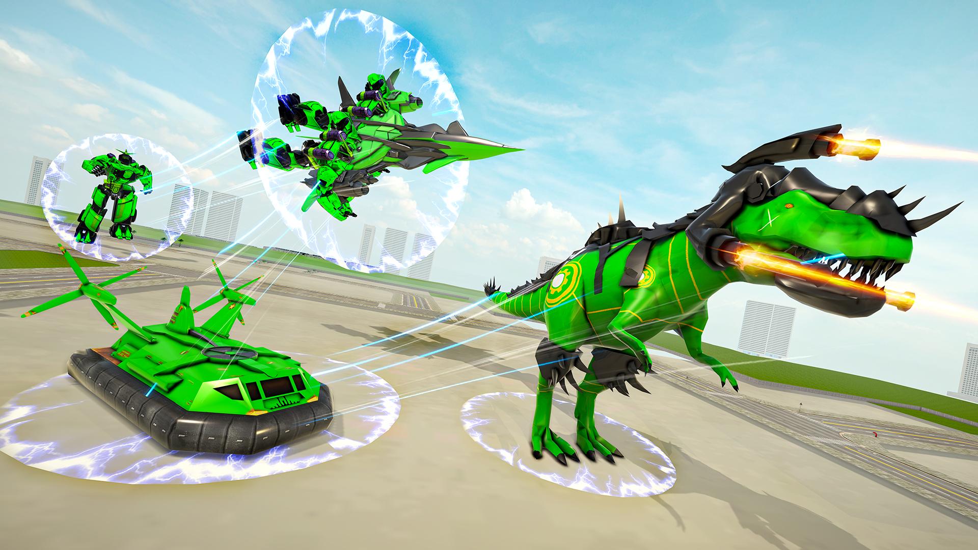 Baixe Jogos de Dino Robot no PC | Oficial GameLoop