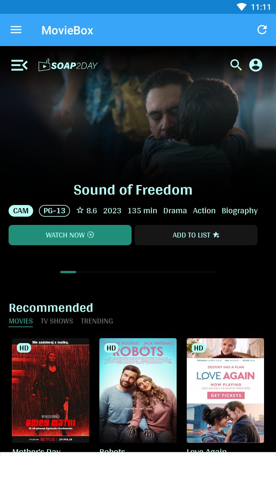 Download MovieBox: Movies & Series 2024 android on PC