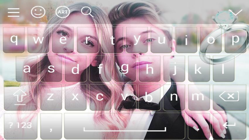 Download Gavin And Coco Quinn keyboard android on PC