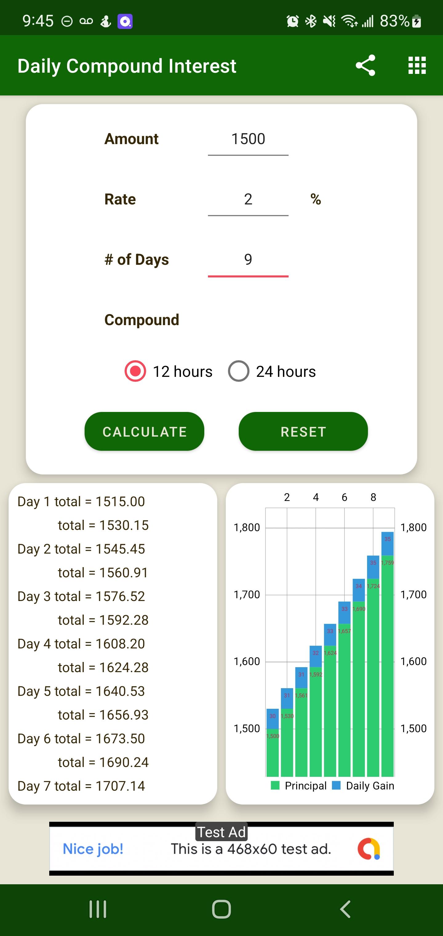 Baixe Daily Compound Interest Calc no PC | Oficial GameLoop