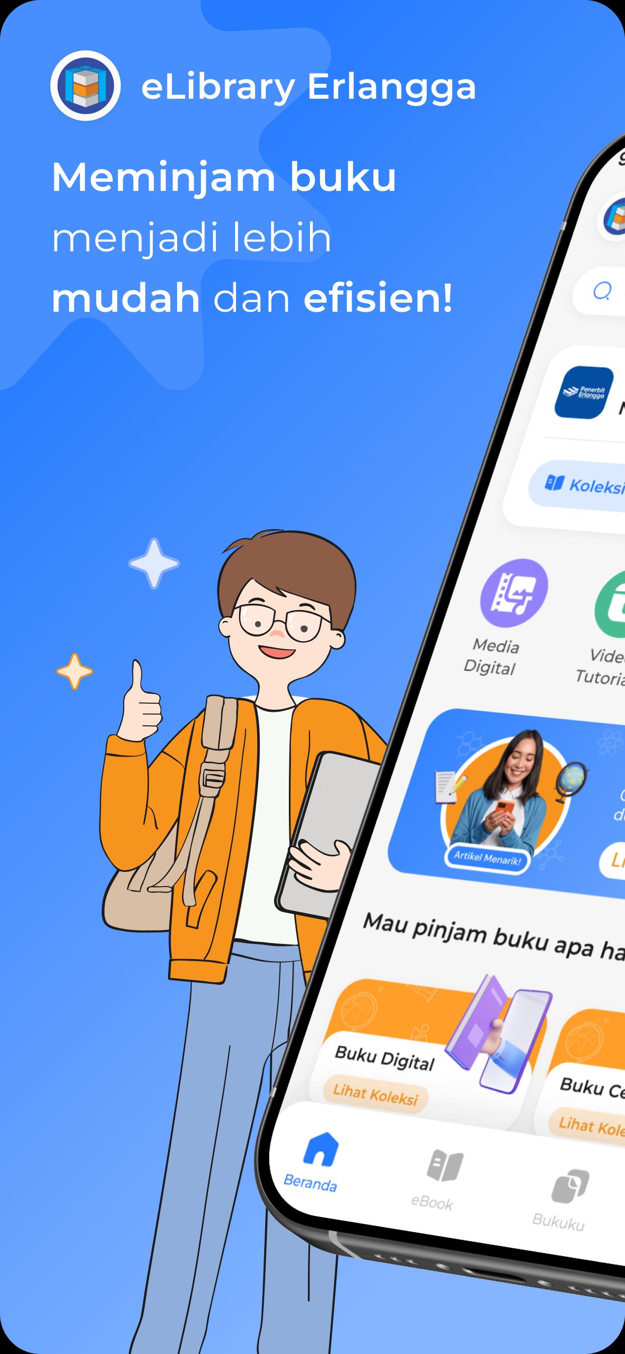 Download e-Library Erlangga android on PC