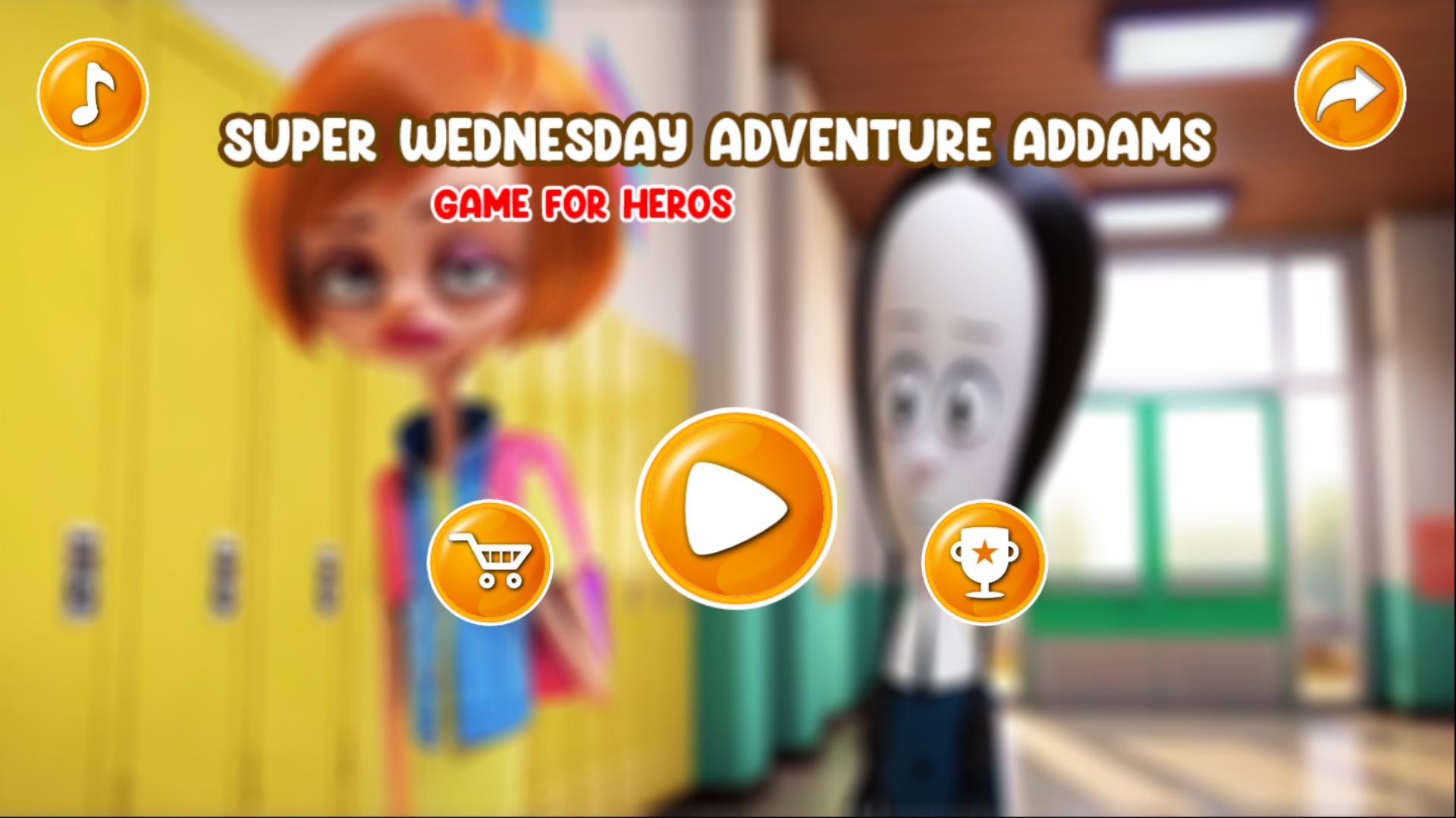 Download Super Wednesday Game Addams Go android on PC