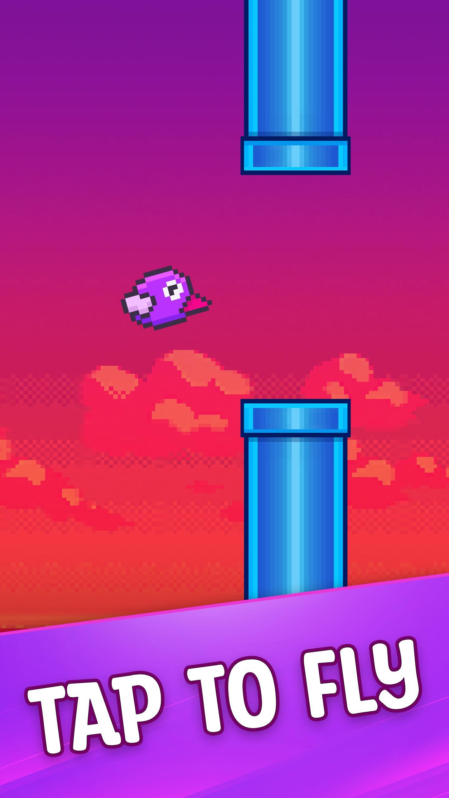 Download Retro Bird - Funny Tap Game android on PC