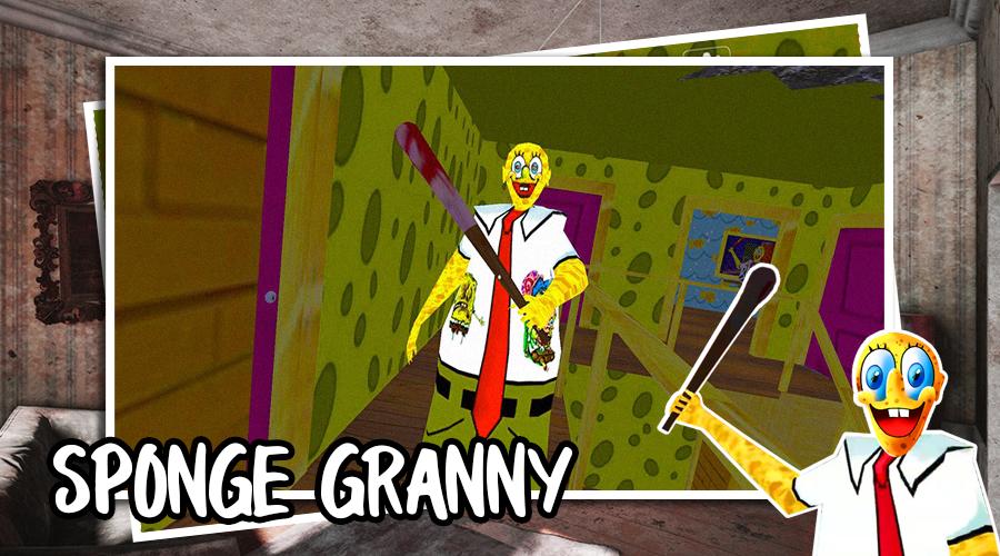 Download Sponge Granny Escape: Horror Game Mod android on PC