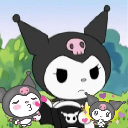 Download Kuromi Sticker for WhatsApp android on PC