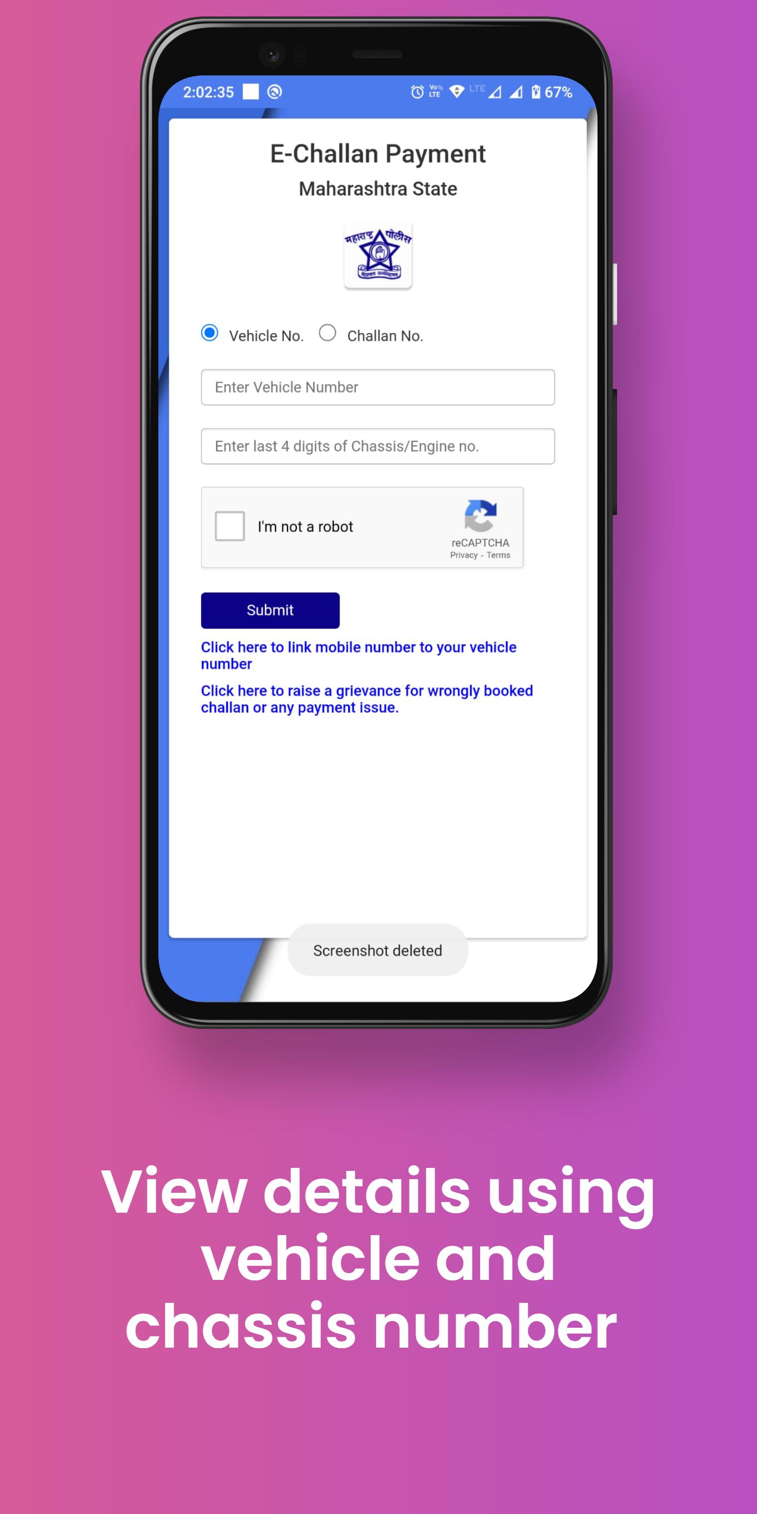 Download RTO E-Challan Maharashtra android on PC
