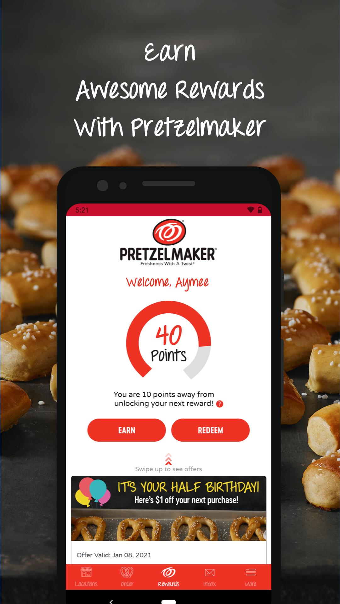 Download Pretzelmaker Rewards android on PC